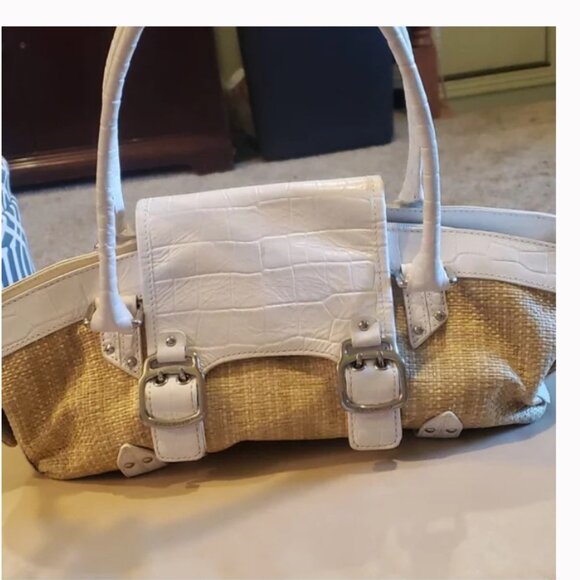 Cole Haan | Bags | Cole Haan Amanda Straw Purse | Poshmark